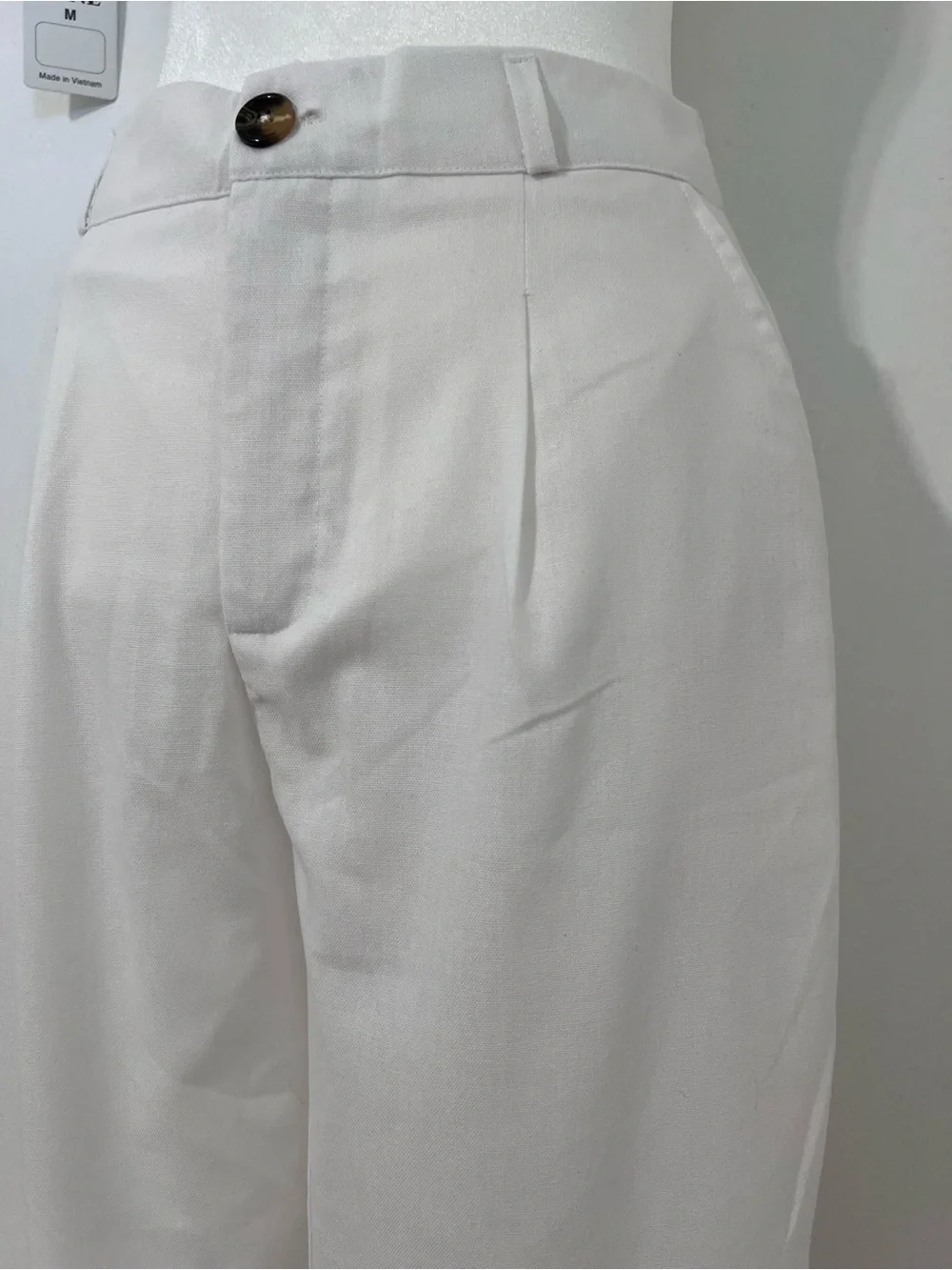 Pants & Jumpsuits | White Highwaist Wide Leg Pants | Poshmark